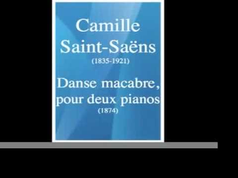 Camille Saint-Saëns - Danse Macabre for Two Pianos - Classical Clips
