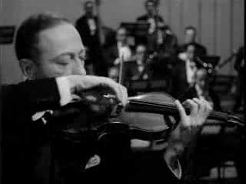 Jascha Heifetz Plays Tchaikovsky Violin Concerto - 1st Movement - Classical Clips
