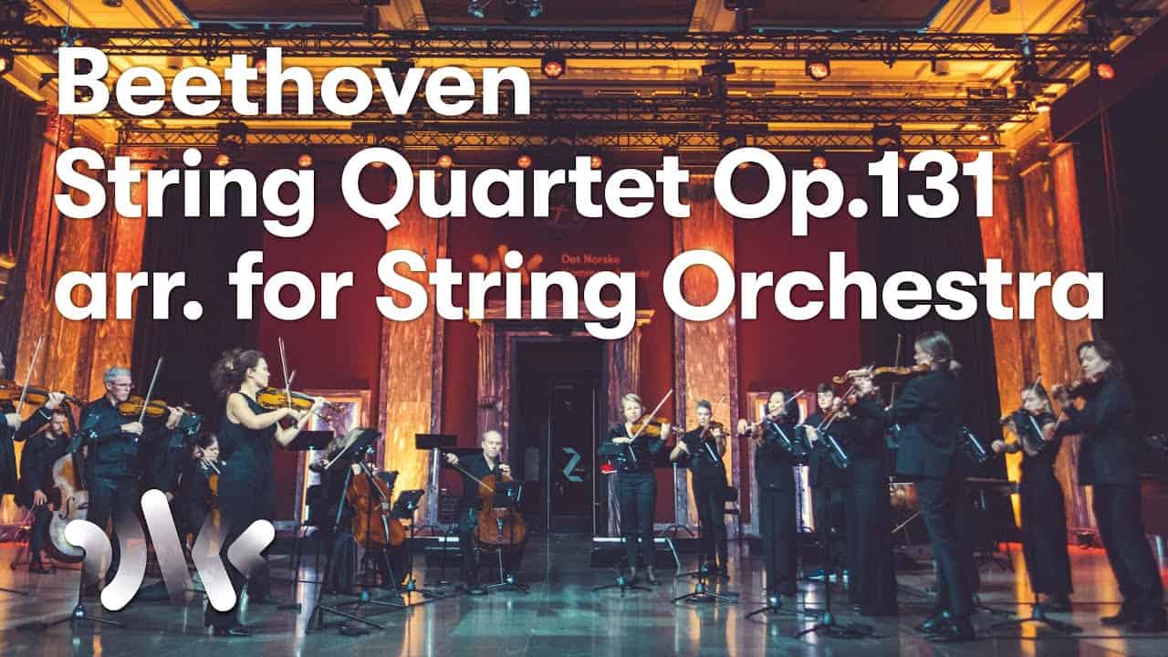 Beethoven String Quartet No. 14 - String Orchestra - Classical Clips