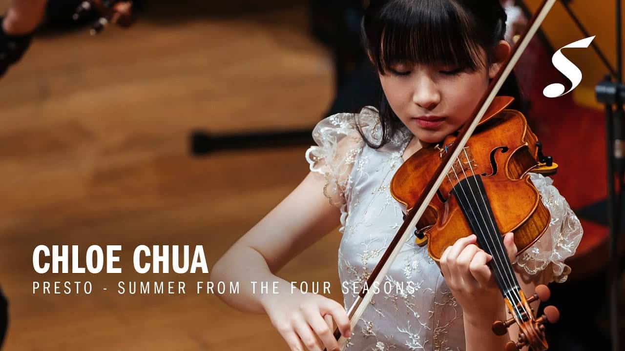 Chloe Chua Plays Presto - Summer from Vivaldi's Four Seasons ...