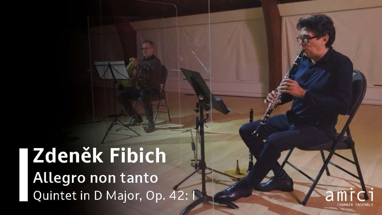 First Movement of Fibich Quintet in D Major, Op. 42 - Amici Chamber ...